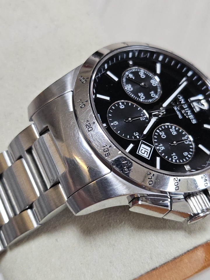 Longines Conquest Column Wheel Automatic Chronograph L2.743.4 | eBay