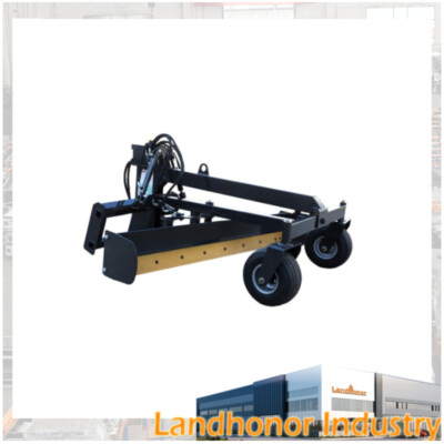 Landhonor 96" Skid Steer Grader Hydraulic Grading Attachment For ...