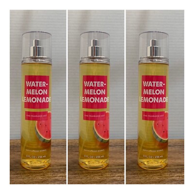 Bath and Body Works WATERMELON LEMONADE Fine Fragrance Mist ~ 8 fl.oz ...