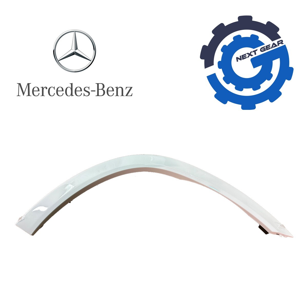 New OEM Wheel Arch Flare White Fender Front LH 19-21 Mercedes GLE450 ...