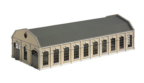 Trix ho scale early 20th century "The Factory" Model #66133 in an open ...