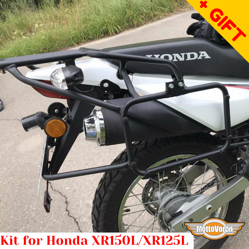 For Honda XR 150 L Rack luggage System XR125L Crash bars XR150L Kit ...