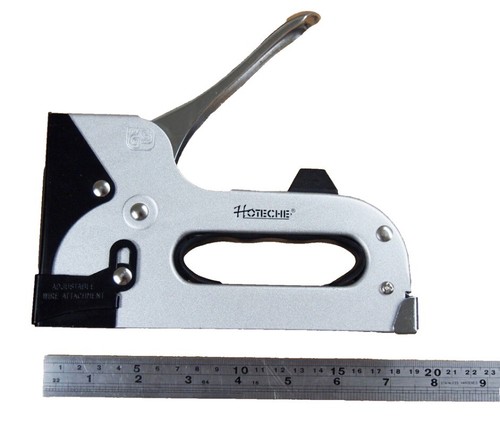 Heavy Duty Hand Staple Gun Tacker 6-14mm 1/4" To 9/16" with 1000 ...