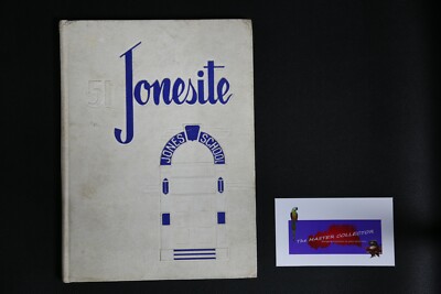 💎 1951 THE JONESITE CHICAGO ILLINOIS JONES COMMERCIAL HIGH SCHOOL ...