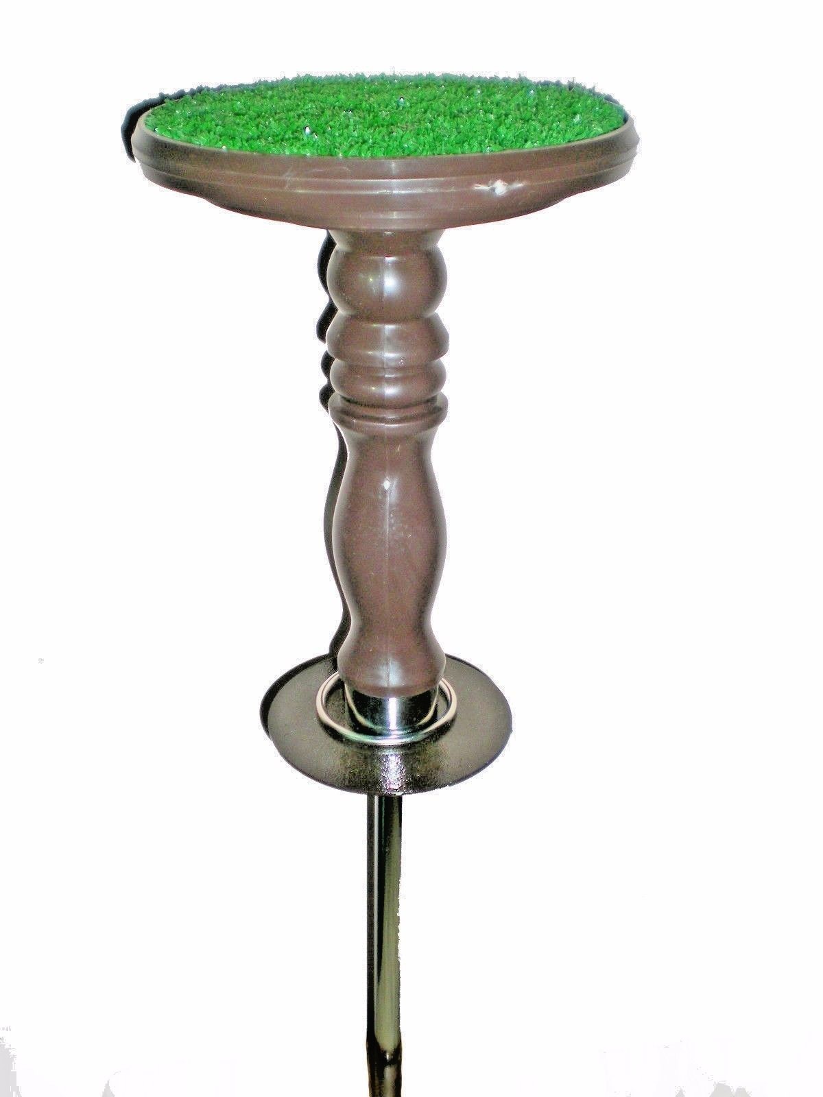 Falconry Block Perches 6" + AstroTurf, Portable, Brown colour | eBay