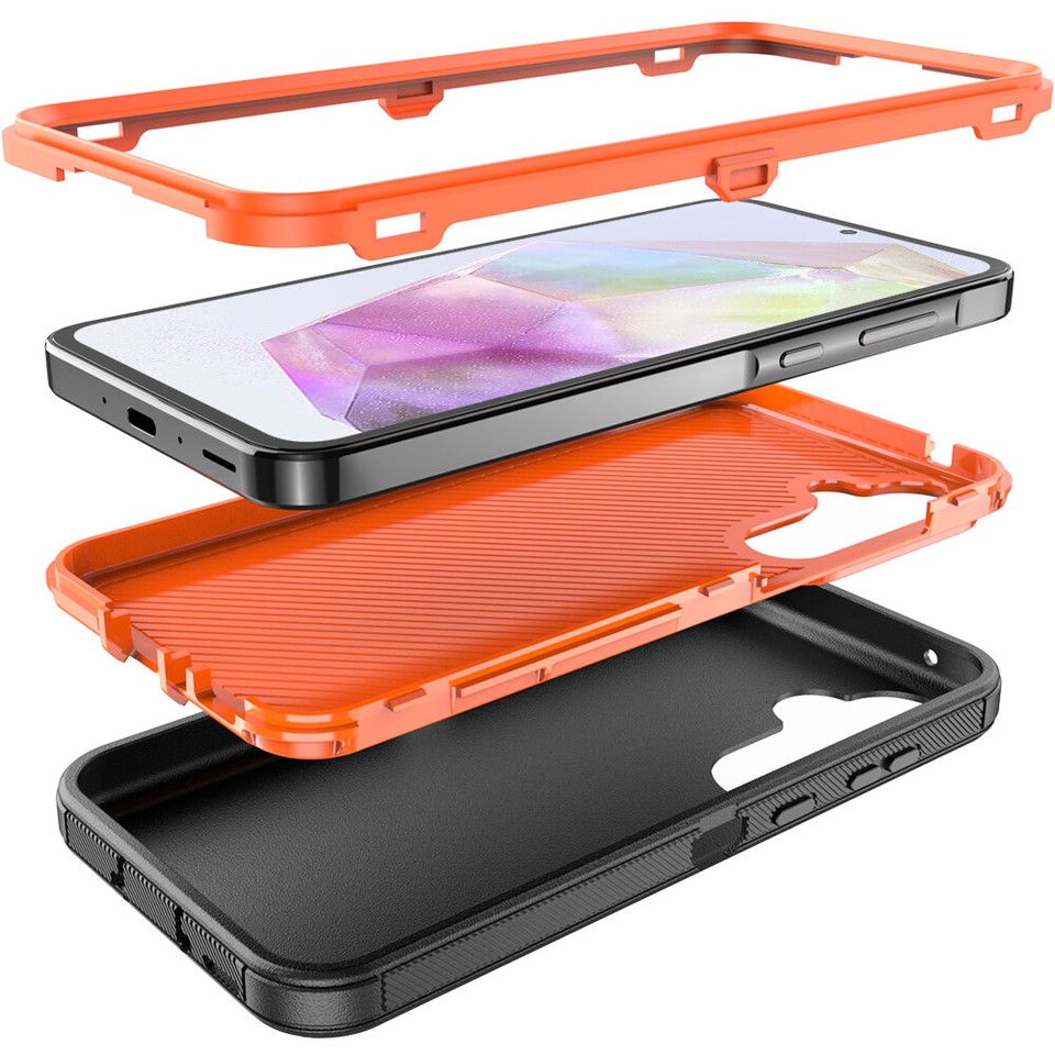 For Samsung Galaxy A35 5G Case Phone Cover+Belt Clip Fit Otterbox ...