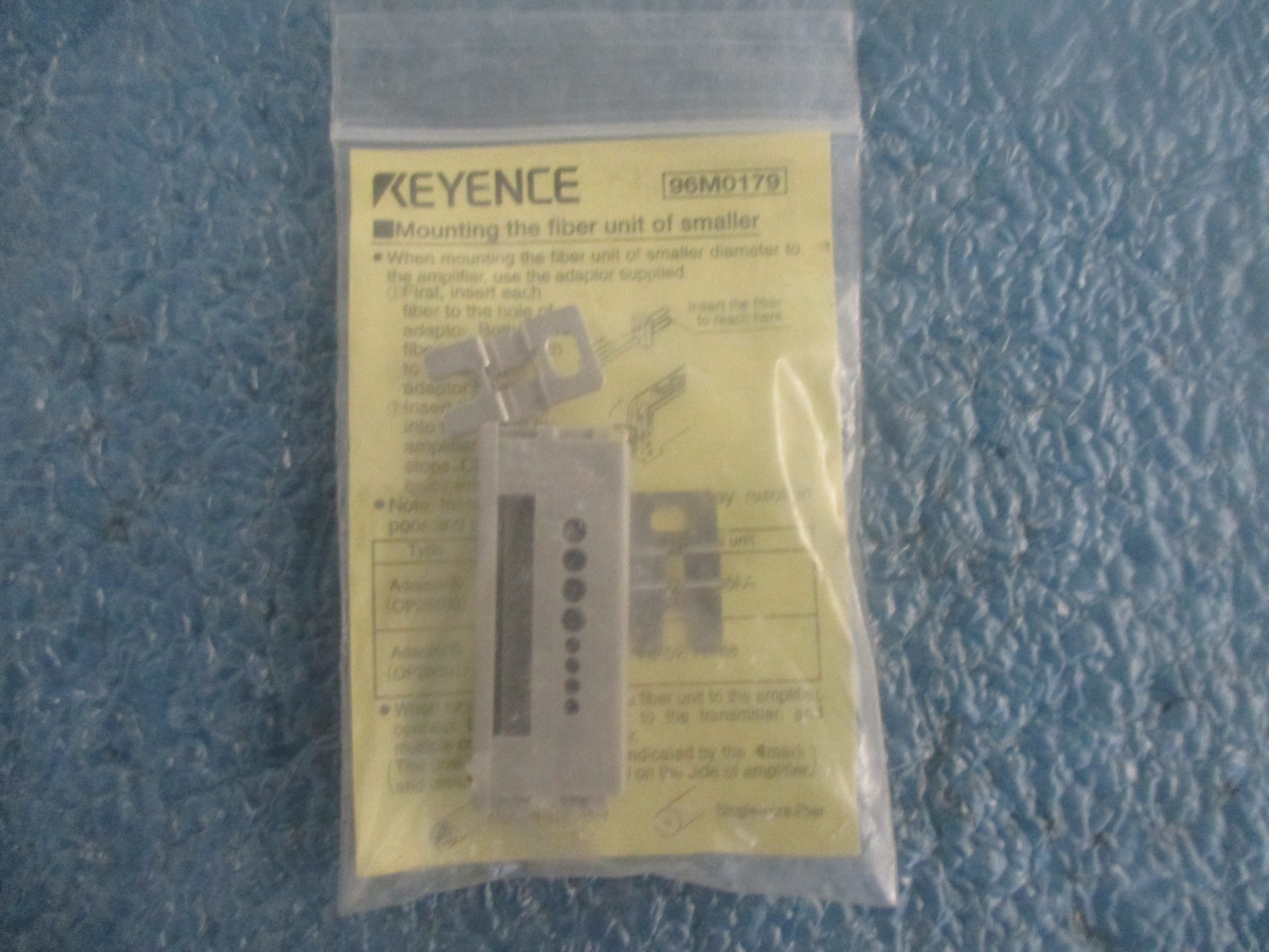 Keyence Model: 96M0179 Fiber Mounting. New Old Stock | eBay