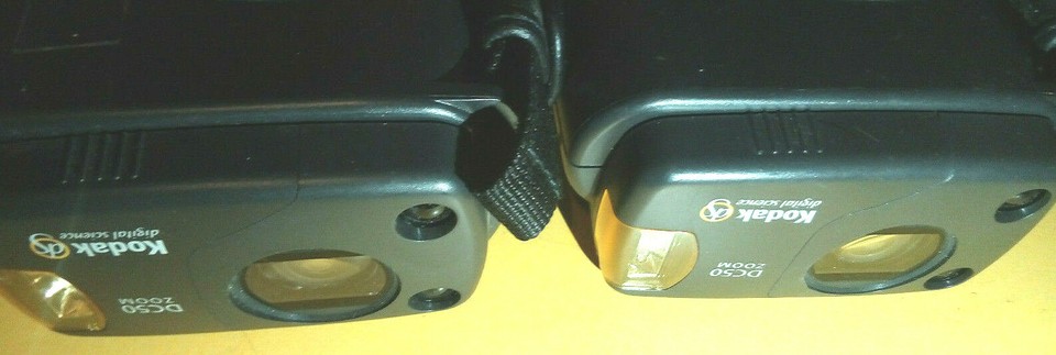 Lot of 2 Camera Kodak DC50 & SONY Digital Mavica MVC-FD7 10X Still ...