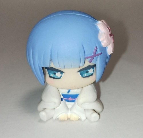Re:Zero Rem Mini Figure 4cm, Sleeping Version, No Damage, Collectible ...