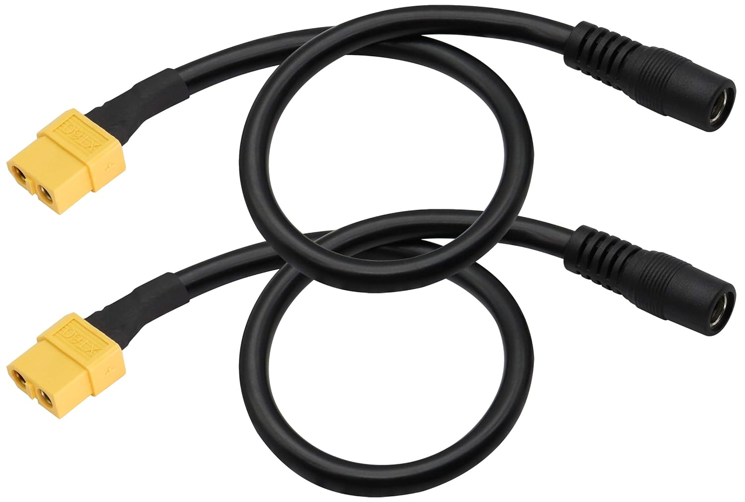 XT60 to DC Adapter Cable XT60 Bullet Connector Female to DC 5.5Mm X 2 ...