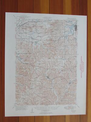 Tomah Wisconsin 1949 Original Vintage USGS Topo Map | eBay