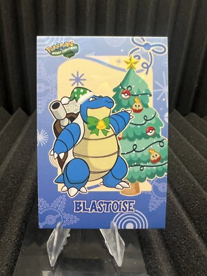 Blastoise - Cracked Ice Holo - Christmas Card Database - Pokemon NM | eBay