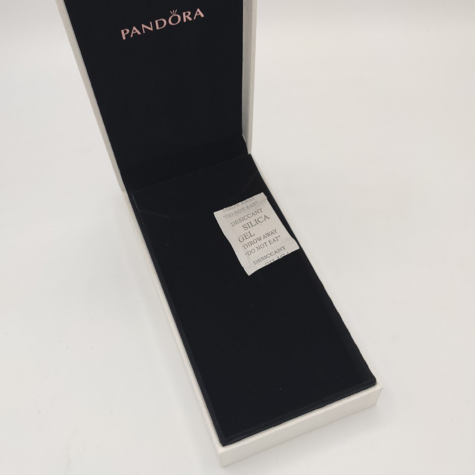 Genuine PANDORA Gift Charm Box, Velvet Pouch, Ribbon Gift Bag ...