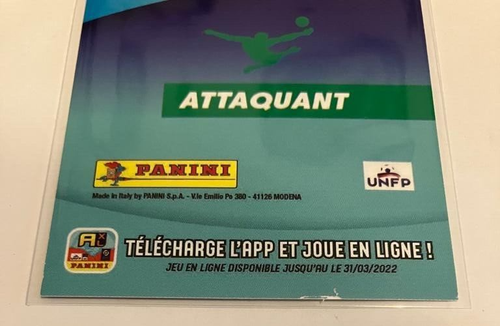 Carte Card #433 TERMINATOR Mohamed BAYO Clermont Foot Panini Adrenalyn ...