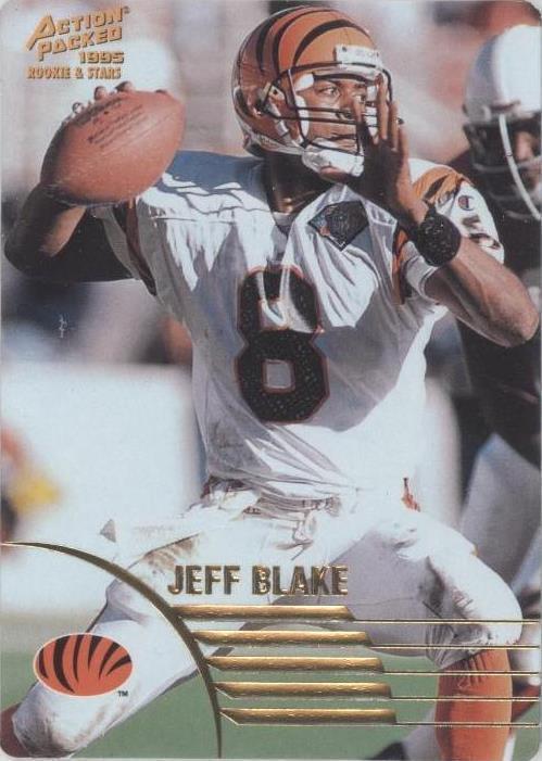 1995 Action Packed Rookies & Stars - Jeff Blake #47 (RC) for sale ...