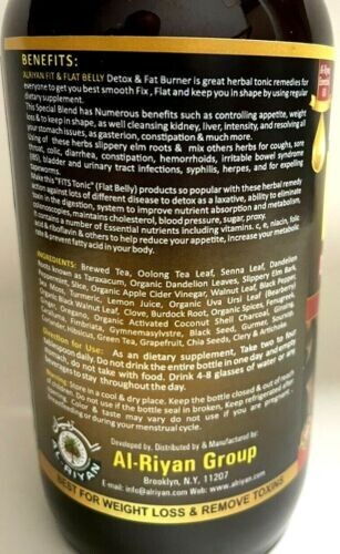 Organic Fit & Flat Belly Detox, Fat Burner, Best Weight Loss By Al ...