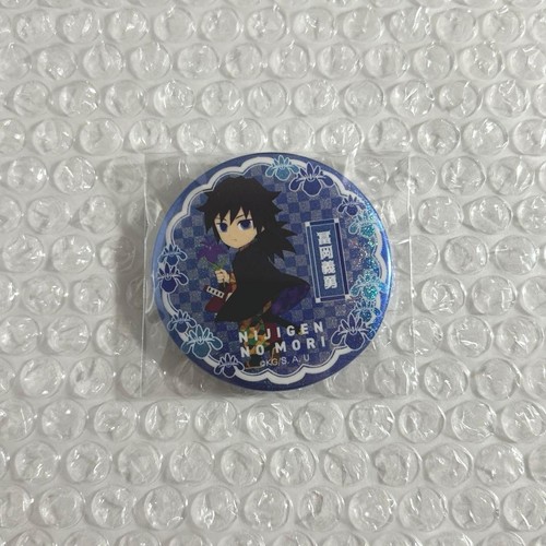Demon Slayer: Kimetsu no Yaiba Nijigen no Mori Can Badge Giyu Tomioka ...