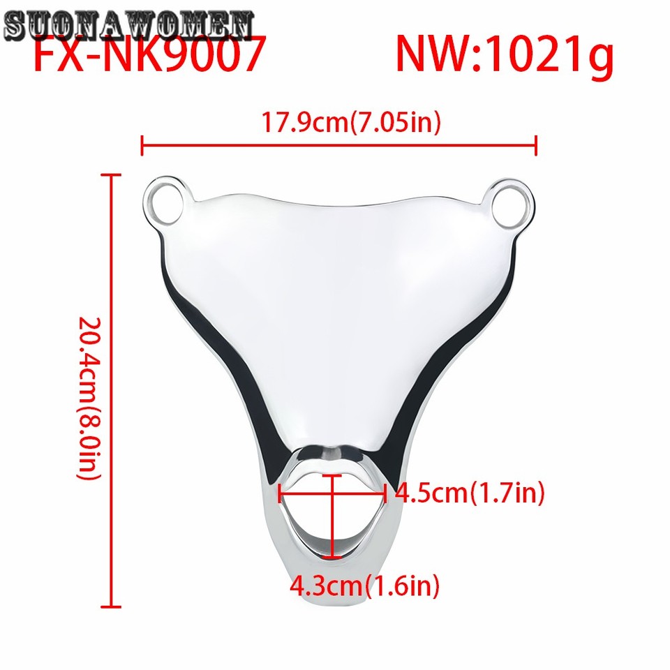 Heavy Metal Briefs Male Hollow Cages With PU Chastity Belt Bondage BDSM ...