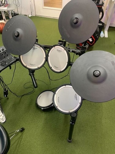 Roland TD-27KSC V-Drums Electronic Drum Set -Digital Snare, TD-27 Sound ...