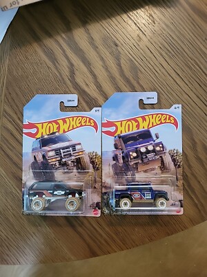 Hot Wheels 2023 MUD RUNNERS '15 Land Rover, Chevy Blazer 4x4, WALMART ...