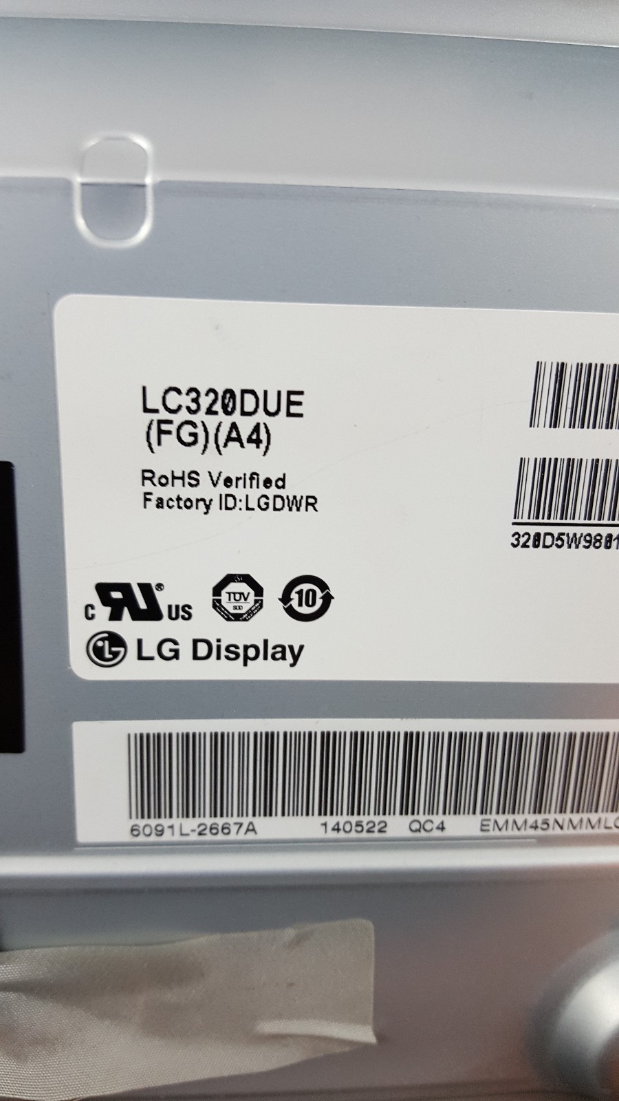 LG 42LB580V 32LB585V 32LB580V 6916L 1704A 6916L 1703A 10 PIECE FLIP ...