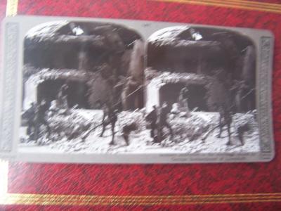 Stereo View Stereo Card - Military Army Soldiers WWI | eBay UK