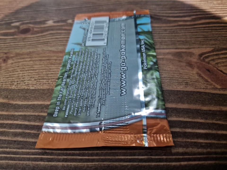 Pokemon Legends Awakened Diamond & Pearl Booster Pack Luxray Art Sealed ...