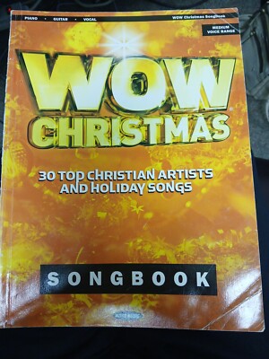 WOW Christmas Songbook - Piano Guitar Vocal - 30 Top Christian Artists ...