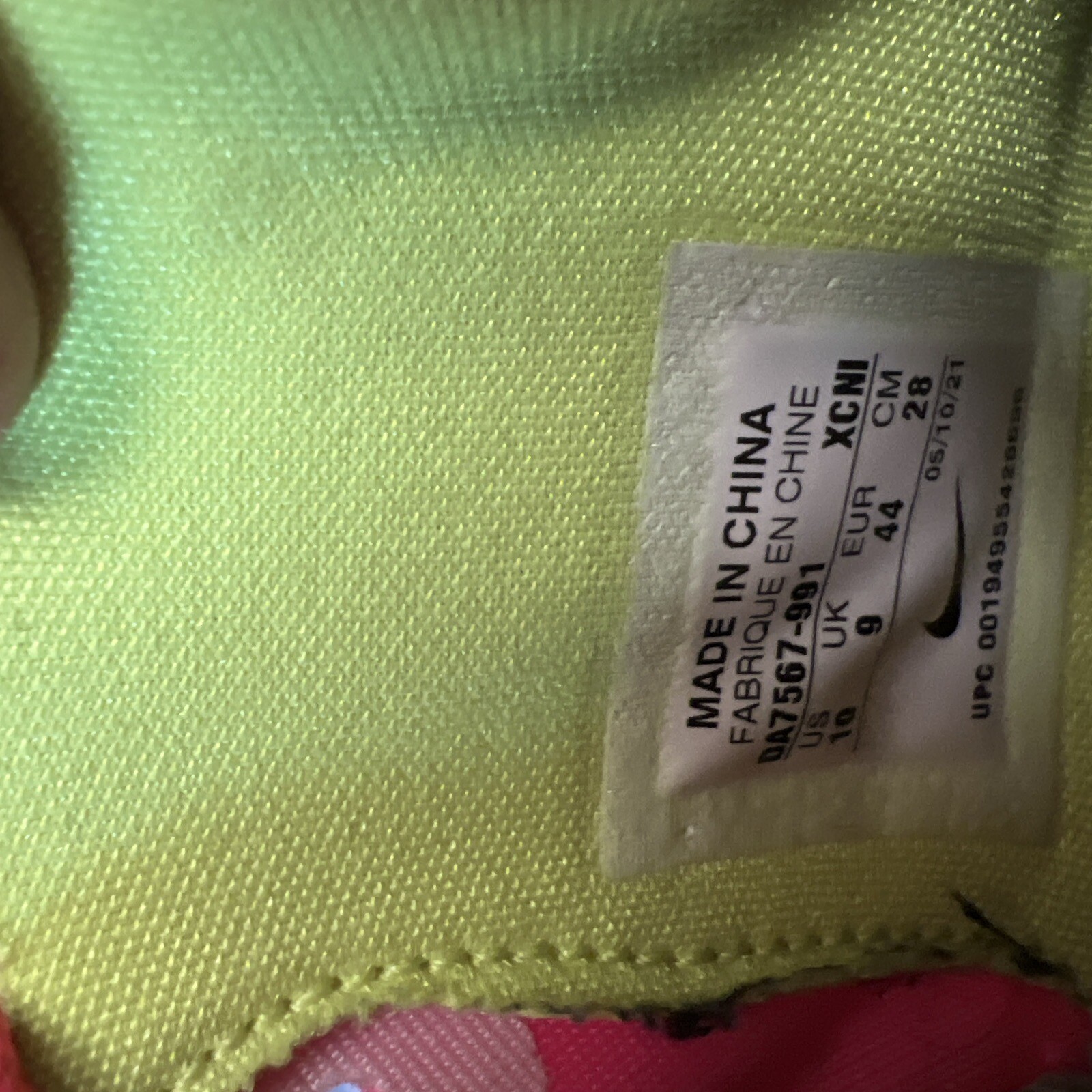 Nike Kyrie 7 ID Pink Neon Mens Basketball Shoes DA756… - Gem