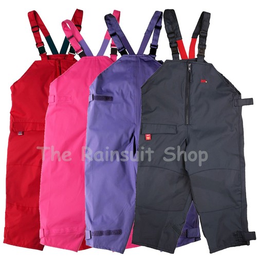 TOGZ WATERPROOF KIDS DUNGAREES OVER TROUSERS AGES BOY OR GIRL 12-18m to ...