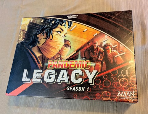 Pandemic: Legacy Season 1 (Red Edition) New & FACTORY SEALED! | eBay