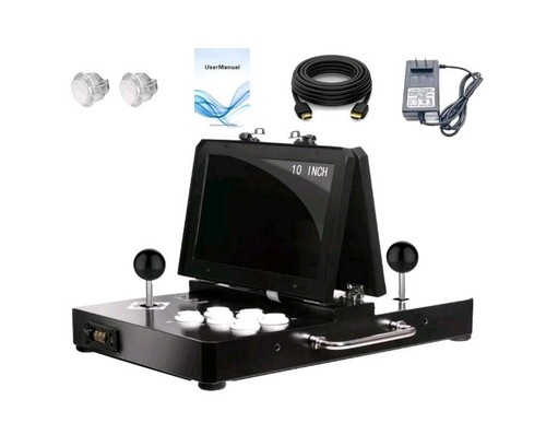 Dual Screen Portable Wireless Arcade Machine Pre Loaded Ready To Play ...