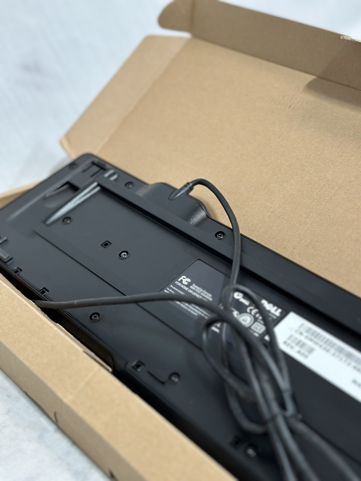 5 x Dell RT7D50 W7657 0W7657 USB Wired Black 104-key UK QWERTY Standard ...