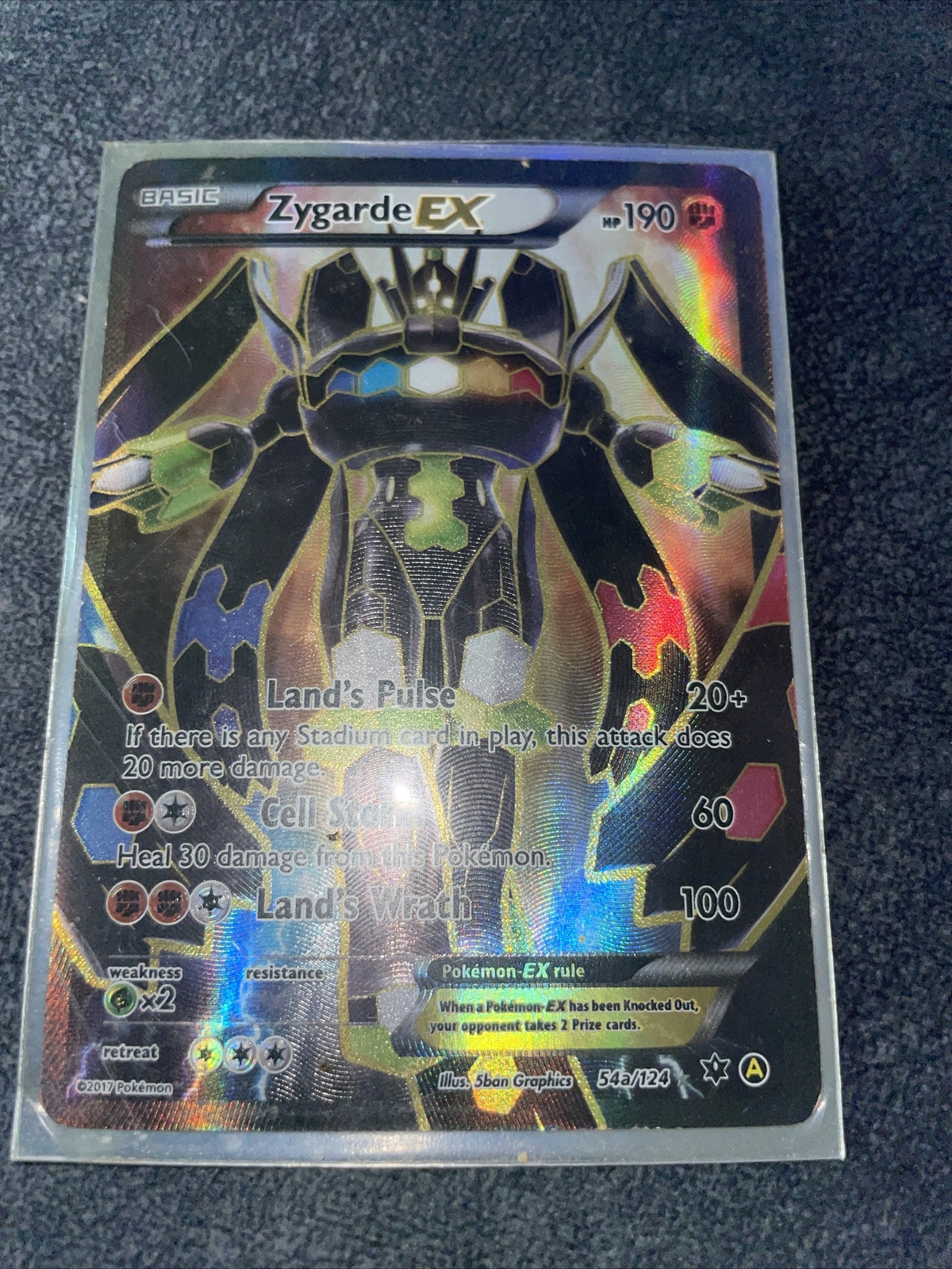 Pokémon TCG Zygarde-EX Pokemon Promos 54a/124 Promo Promo | eBay