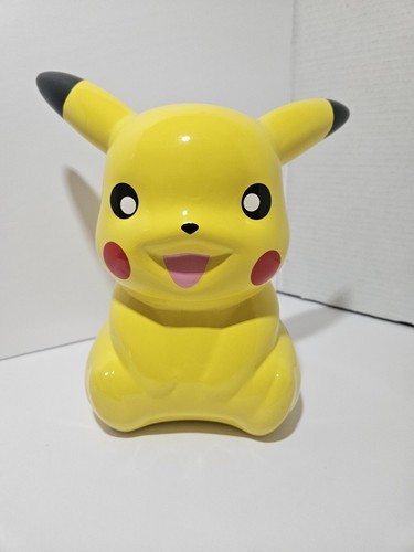 2015 POKEMAN Co. "PIKACHU" NINTENDO MONEY BANK | eBay