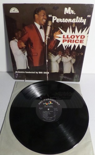 Lloyd Price Mr. "Personality" LP EX vinyl Original 1959 ABC Paramount ...