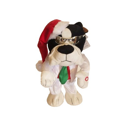 Animated Singing Christmas Dog Singing Dancing Dog Christmas