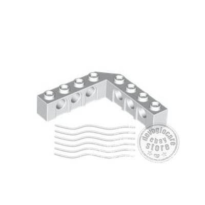 1x LEGO 32555 Brique Technic Angle 1x4-1x4 Blanc 6357617 | eBay