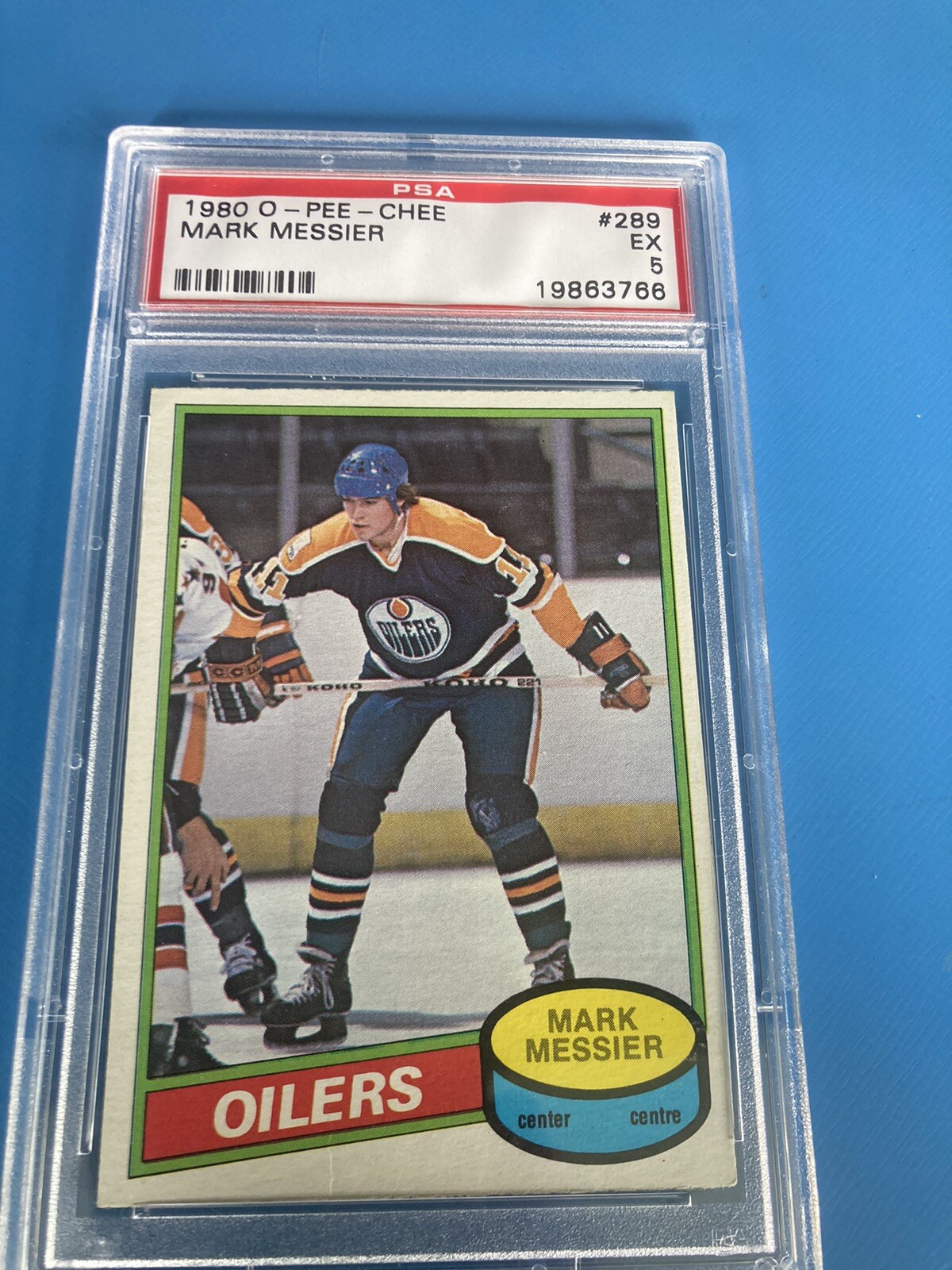 1980 O-Pee-Chee Mark Messier RC #289 PSA 5 OPC Edmonton Oilers ERROR ...