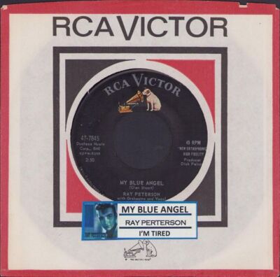 Peterson, Ray - My Blue Angel RCA 7845 Vinyl 45 rpm Record | eBay