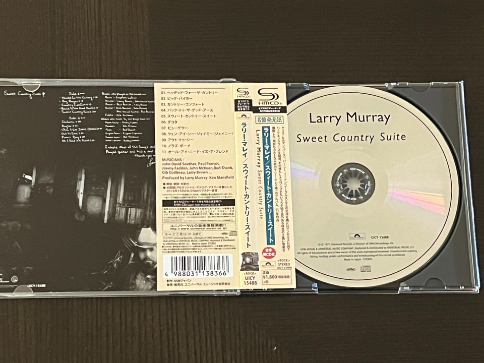 LARRY MURRAY-Sweet Country Suite-2016 CD SHM Japan | eBay