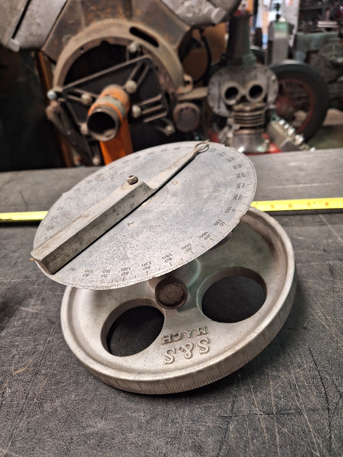 Flathead Ford S & S MACHINE Degree Timing Wheel 32 FORD HOTROD RARE ...