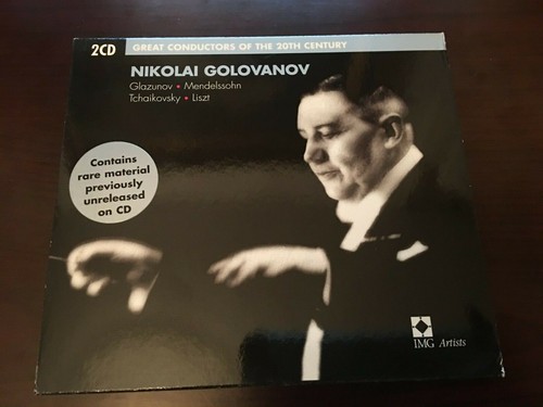 ALEXANDER GLAZUNOV - Great Conductors Of 20th Century: Nikolai ...
