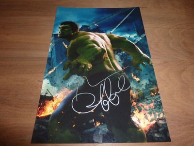 MARK RUFFALO signed 12X8 photo HULK+ COA | eBay