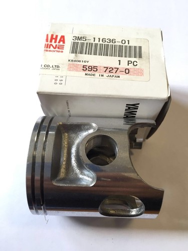 1978-1980 Yamaha RX125 3M5-11636-01 Cylinder Piston Oversize 0.5 N.O.S ...