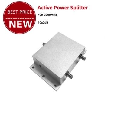 PD-0.4/3-2S Active Power Splitter 400-3000MHz RF Power Combiner for 2 ...