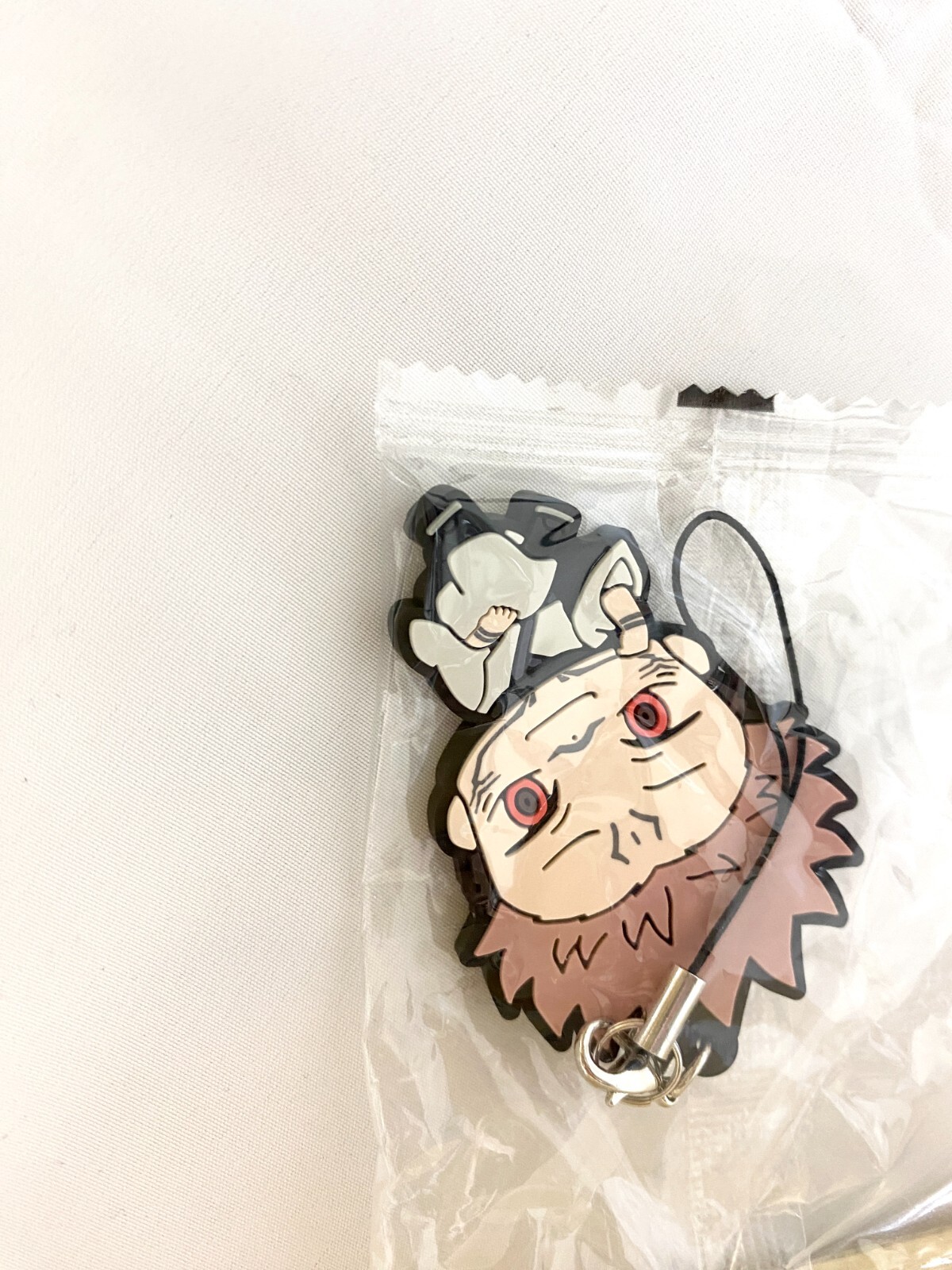 Jujutsu Kaisen Ryomen Sukuna Rubber keychain Strap Bandai Namco ...
