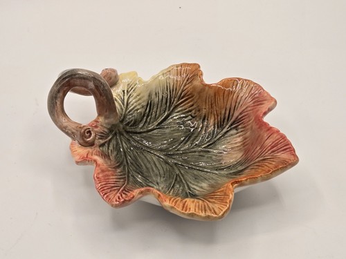 Spode Autumn Leaf Candy Dish With Handle | eBay