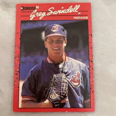 1990 Donruss 310 Greg Swindell Cleveland Indians Baseball Card | eBay
