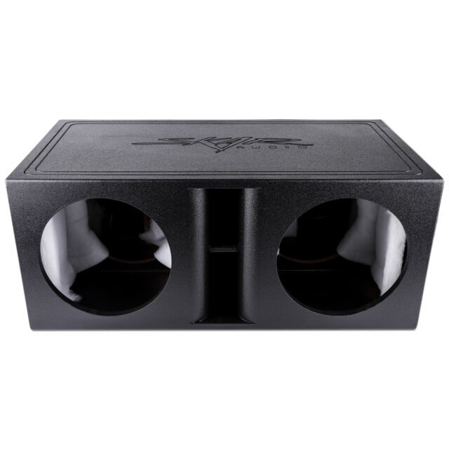 Skar Audio Dual 12" Universal Fit Armor Coated Ported Subwoofer Box ...